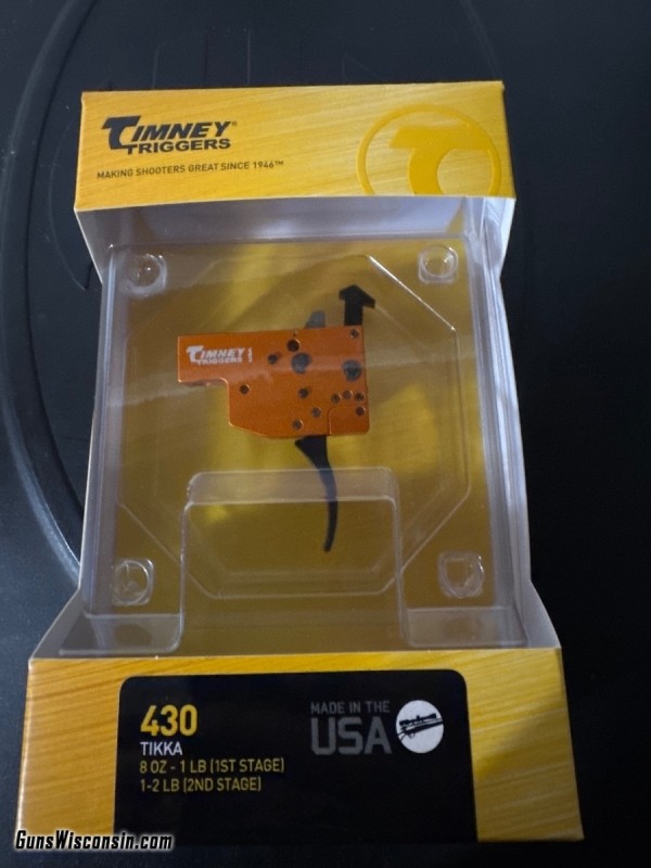 Timney Trigger for Tikka | Gun Parts | Sun Prairie | Guns Wisconsin Classifieds - Buy Sell Trade ...